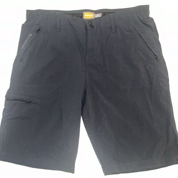 Merrell | Shorts | Merrell Cargo Shorts Womens 4 Black Select Wick Golf ...
